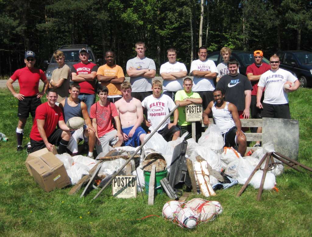 Alfred Rugby Club Walks the Line - Bill Pulos